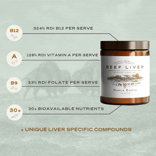 Beef Liver Capsules: Australian, Organic, Grass-Fed & Finished – Nahla ...